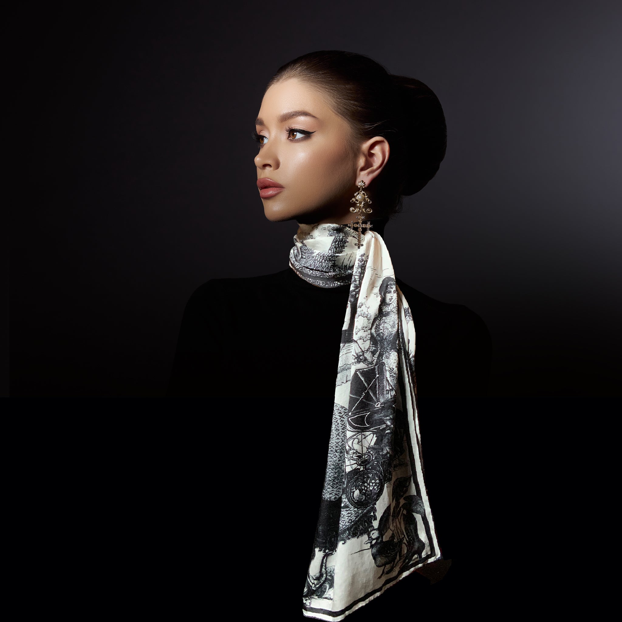 Silk Satin Scarfs – Sally Paskins' Store